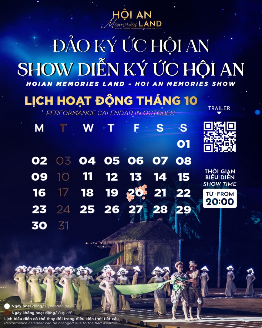 Performance schedule information